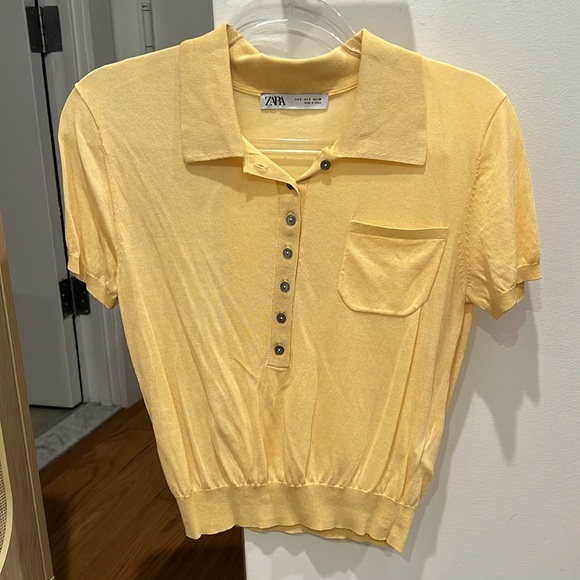 Zara | Tops | Zara Collared Shirt | Poshmark